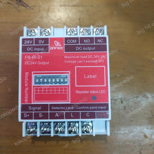 Jual FR-RI-01 MONITOR CONTROL MODULE FIRE ALARM ONFIRE - Jakarta Pusat - bighitelectric | Tokopedia