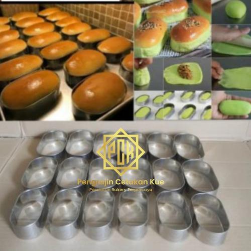 Jual RING OVAL BUAT ROTI MANIS UKURAN 10X6X3 YA UNTUK 40 GRAM BHAN ...
