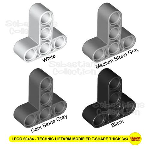 Jual LEGO 60484 - TECHNIC LIFTARM MODIFIED T-SHAPE THICK 3x3 - Dark ...