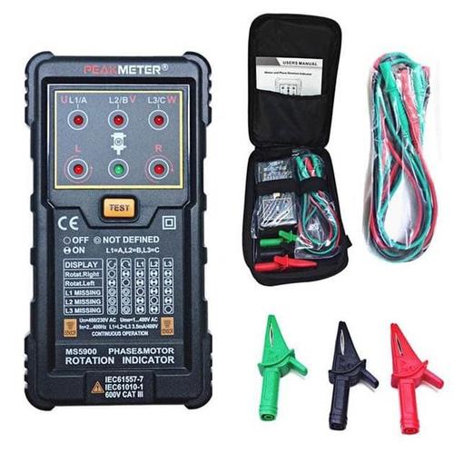 Jual PM5900 Three Phase Rotation Indicator Peakmeter Motor Sequence PM ...