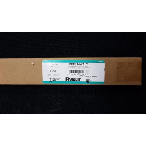 Jual Panduit Patch Panel 24 Port Cat.6 / Cat 6 CPPL24WBL + 24x Modular ...