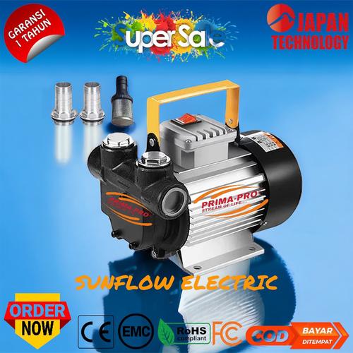 Jual Pompa Transfer Solar AC 220V YB-60LPM 1Inch 1Phase Pompa Oli ...