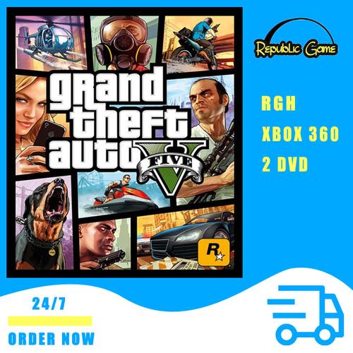 Jual grand theft auto gta v xbox 360 RGH games - Kab. Bogor - Republic ...