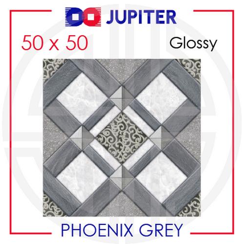 Jual Keramik Lantai 50x50 Jupiter Phoenix Grey - Jakarta Barat ...