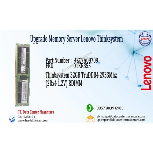 Promo 4ZC7A08709 - ThinkSystem 32GB TruDDR4 2933MHz (2Rx4 1.2V) RDIMM ...