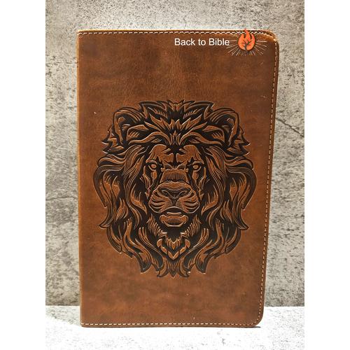 Jual ESV Thinline Bible Trutone, Royal Lion-Imitation Leather - Jakarta ...