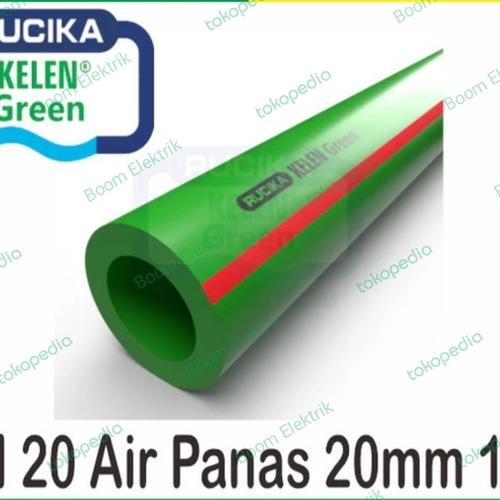 Jual Pipa PPR Pipe PPR 1/2"(20mm) PN20 HOT Rucika Kelen(Untuk Air Panas ...