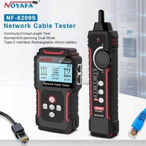 Jual NOYAFA NF-8209 S LAN Tester Measure Cable Length POE Wire Tracker ...