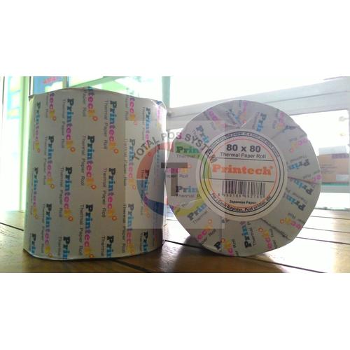 Jual Kertas Thermal Printech Uk 80x80 - Thermal Paper - Kertas Struk ...