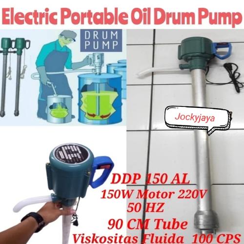 Jual Pompa Minyak Electrik Drum Pump Oli Listrik Barrel Pump 220V ...