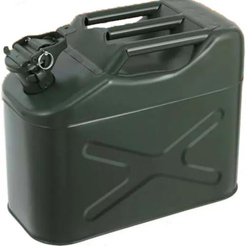 Jual jerigen 10l jerry can 10 liter besi tempat genset bbm bensin solar ...