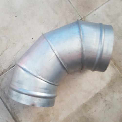 Jual KNEE KONEKTOR FLEXIBLE DUCTING 4 INCHI/ELBO PIPA DUCTING 4 INCHI ...