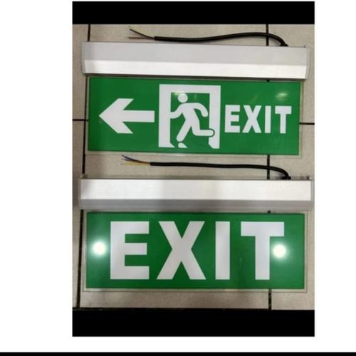 Jual Lampu exit led arcylic / lampu darurat / emergency lampu sign ...