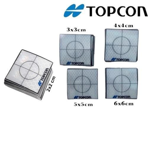Jual Survey Reflector Sheet Topcon Reflective Tape Target Sticker ...