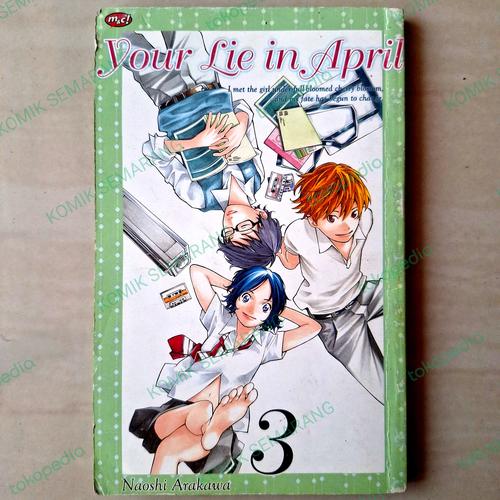 Jual Your Lie In April Vol 3 Kolpri Komik Manga Jepang Shigatsu Wa Kaori - Kota Semarang - KOMIK ...