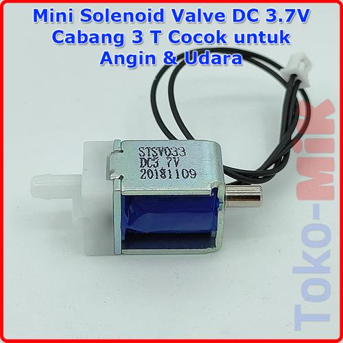 Jual Mini Solenoid Valve Kran Angin Udara Selenoid Valve Cabang 3 DC 3 ...
