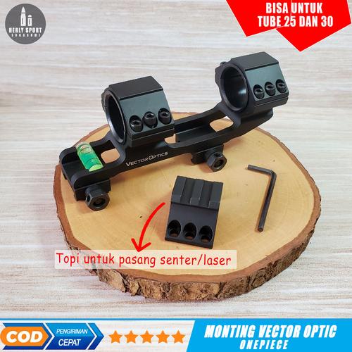 Jual Monting Teleskop 3 Baut Mounting Onepiece Vector Optic Plus Waterpass - Jakarta Pusat - HXR ...