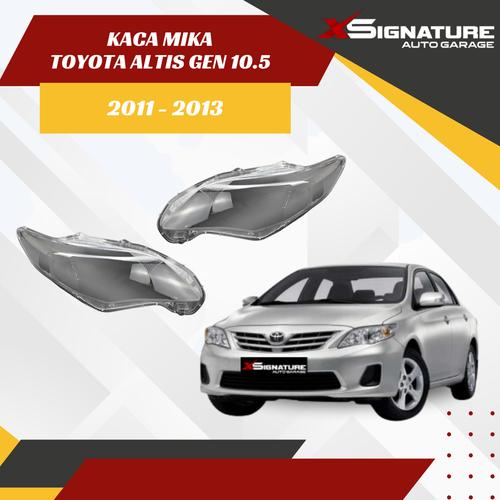 Jual KACA MIKA LAMPU DEPAN MOBIL TOYOTA ALTIS 2011-2013 GEN 10.5 IMPORT ...