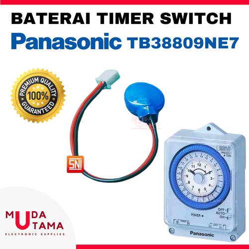 Jual BATERAI TIMER SWITCH PANASONIC TB38809NE7 - BATTERY TIMER ...