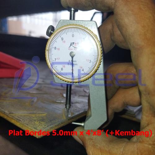Jual Plat Bordes Besi 5mm / Checkered Plate 5 mm x 1200 x 2400 ...