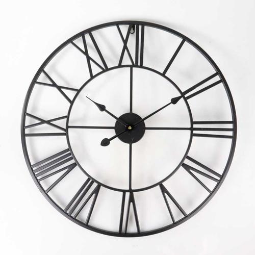 Jual jam dinding hitam industrial diameter 60 cm jam vintage - Jakarta ...