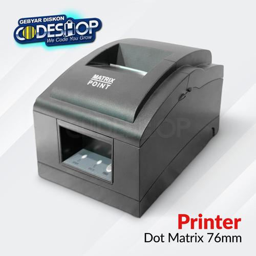 Jual Printer Dot Matrix Point TM-P7645 Auto Cutter Cetak Struk 76mm USB LAN - Jakarta Pusat ...