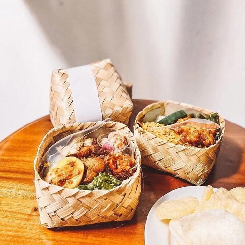 Promo Besek Bambu 10x10 / Pipiti Anyam / Besek Mini / Besek Souvenir ...