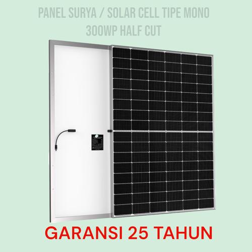 Jual PANEL SURYA 300WP 300 WP SELL TIPE 182 CELL TIER 1 MONOCRYSTALINE ...