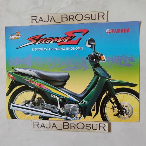 Jual Poster brosur katalog flyer jadul lawas Yamaha Sigma 2Tak 2T 1999 - Kab. Langkat ...