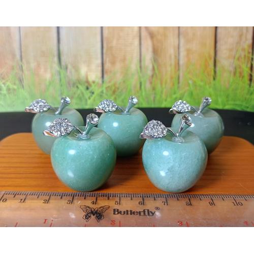 Jual Batu Kristal Ornament Apple Green Aventurine (harga per pcs ...
