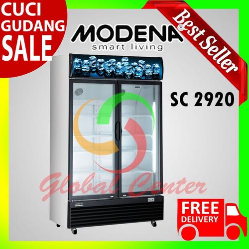 Jual Showcase Modena 910 Liter SC 2920 - GARANSI RESMI - Jakarta Barat ...