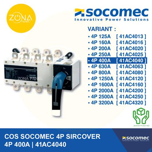 Jual COS CHANGE OVER SWITCH SOCOMEC SIRCOVER 4P 400A 41AC4040 - Jakarta Pusat - ZONA PANEL ...