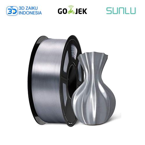 Jual SUNLU 3D Printer Filament Silk PLA+ Smooth Glossy Finish Neat ...