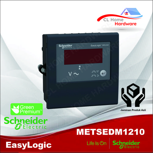 Promo DM1210 SCHNEIDER Volt Meter Digital 1P - METSEDM1210 - Jakarta ...