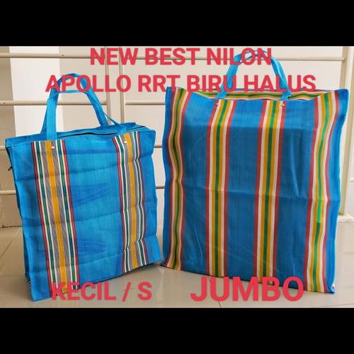 Jual TAS BELANJA NILON SENAR TOTE BAG KECIL JUMBO TAS PASAR/TAS AYAM ...