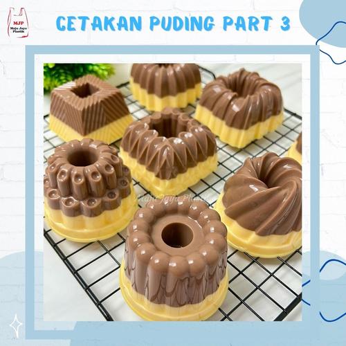 Promo (1 pcs) Cetakan Puding Mini Agar Jelly Bolu Coklat Es Kue Putu ...