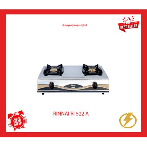 Jual KOMPOR RINNAI DUA TUNGKU - RI 522 A - Kota Surabaya - SURYA AGUNG ...