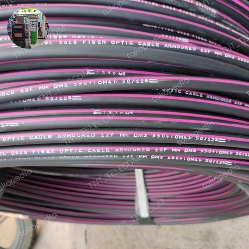Jual NETVIEL FO 12 Core OM4 Multimode Direct Buried Double Jacket ...