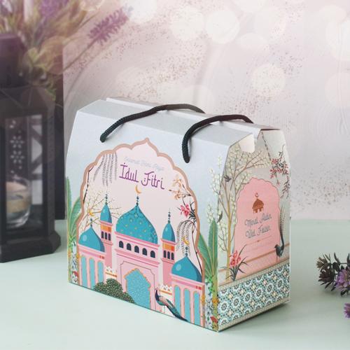 Jual Gable Box Packaging Hampers Lebaran Idul Fitri Muat 2 Toples Jar ...