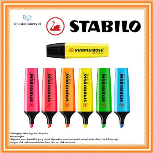 Jual STABILO BOSS Original Pen Highlighter Marker - Highlighter ...