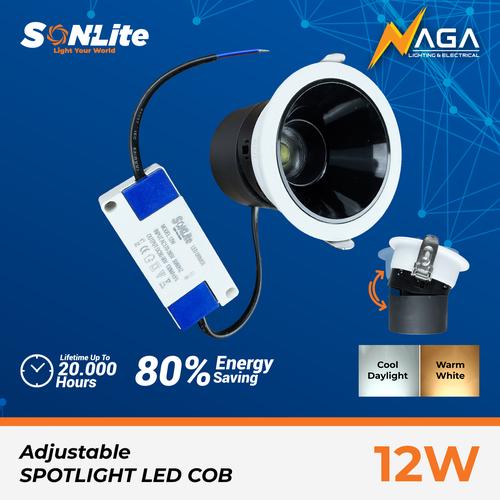 Jual LED COB Spotlight SonLite inbow adjustable | lampu sorot LED ...