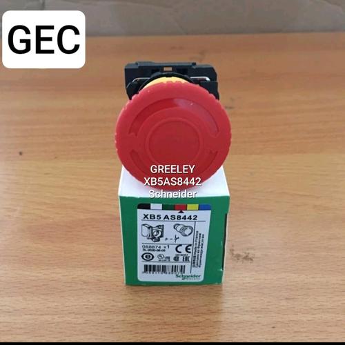 Jual Emergency Stop XB4BS8442 Schneider Φ40mm Latching Turn To Release ...
