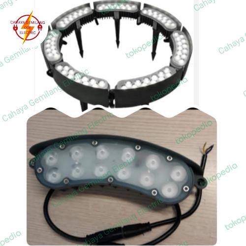 Jual lampu sorot pohon taman spot led 12w 12watt 220volt outdoor ip65 rgb - rgb warna/i ...