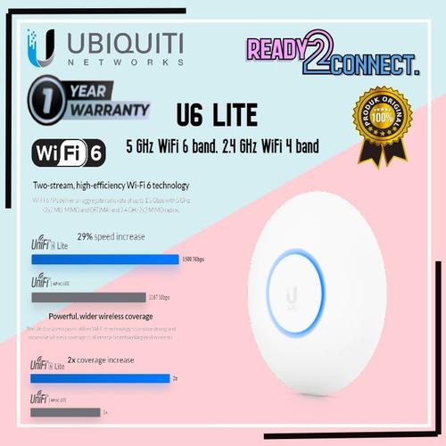 Jual Ubiquiti U6 Lite UniFi 6 Lite Access Point with dual-band 2x2 MIMO - Unit Only - Kota Batam ...