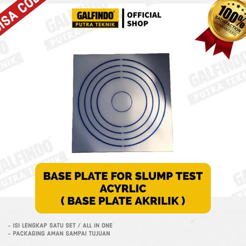 Jual BASE PLATE FOR SLUMP TEST ALAT LABORATORIUM TEKNIK SIPIL - Kab ...
