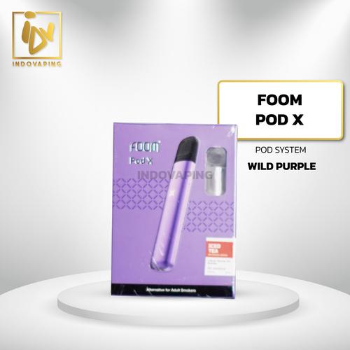 Jual Pod Vapor Vape - Foom Pod X Wild Purple Bundling Iced Tea 30mg 15ml - Jakarta Utara ...