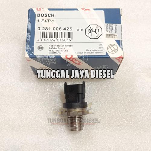 Jual Sensor Pressure Commonrail Komatsu PC200-8 BOSCH 0281006425 ...