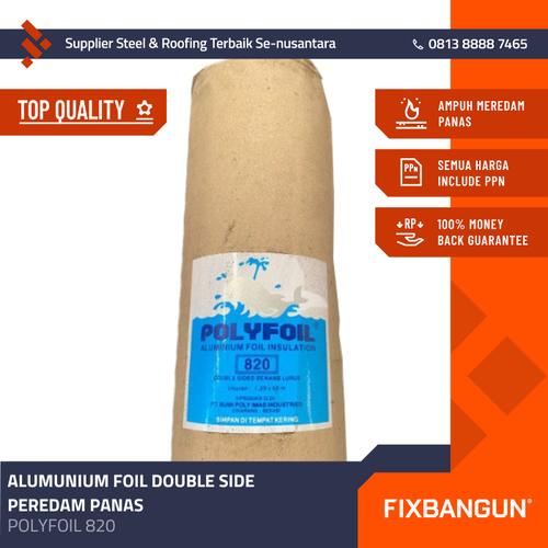 Jual Aluminium Foil Double Side Peredam Panas - Polyfoil 820 & 821 ...