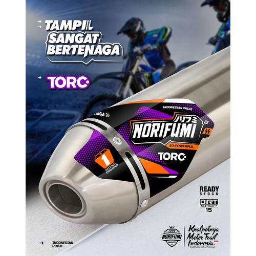 Jual KNALPOT NORIFUMI TORC TERSEDIA BUAT KLX 150 DAN CRF 150 ORIGINAL ...