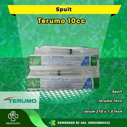 Jual Terumo Spuit T-Syringe Disposable With Needle 10CC Box isi 100pcs - Jakarta Timur ...